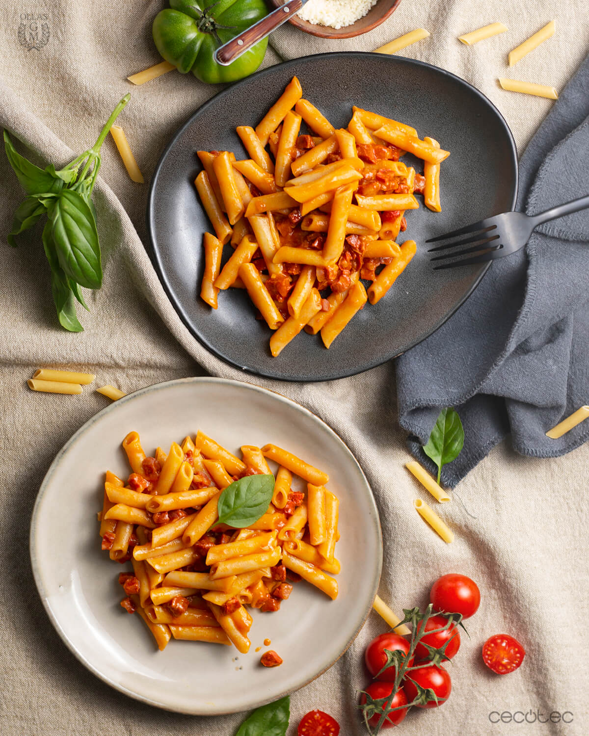 Ollas GM | OllaGM_Pasta_Macarrones con chorizo_RRSS